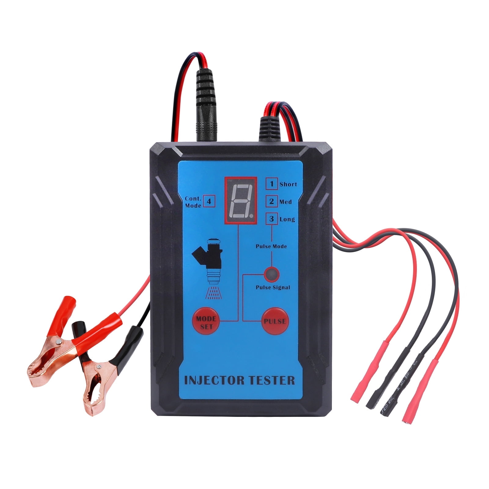 12V Fuel Injector Tester Cleaner Adapter Fuel Injector DIY Cleaning ...