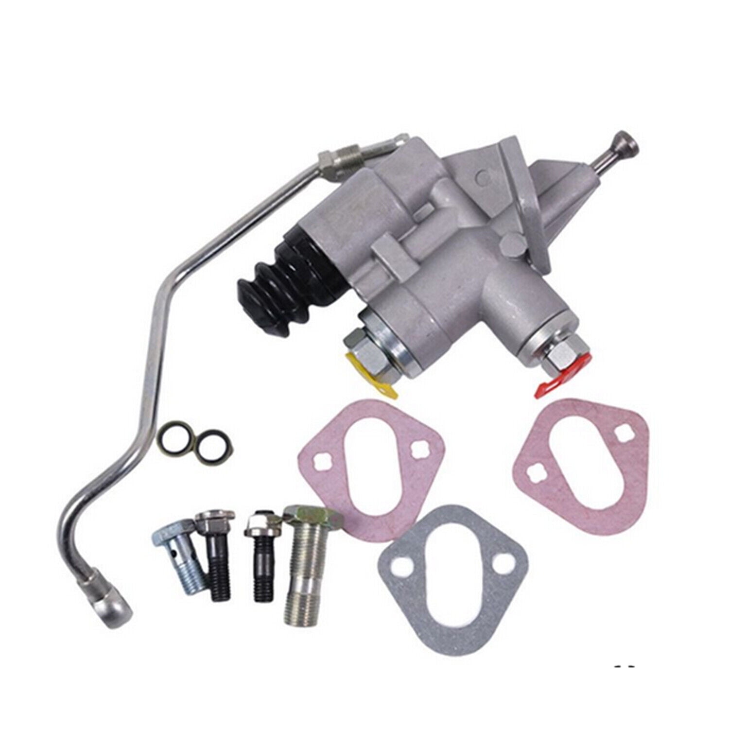 12V Fuel Lift Pump Kit w/Line for Cummins 6BT Dodge Ram 2500 3500 5.9L ...