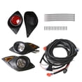 12V Golf Cart LED Headlights & Tail Lights Kit Set for Yamaha Drive G29 ...