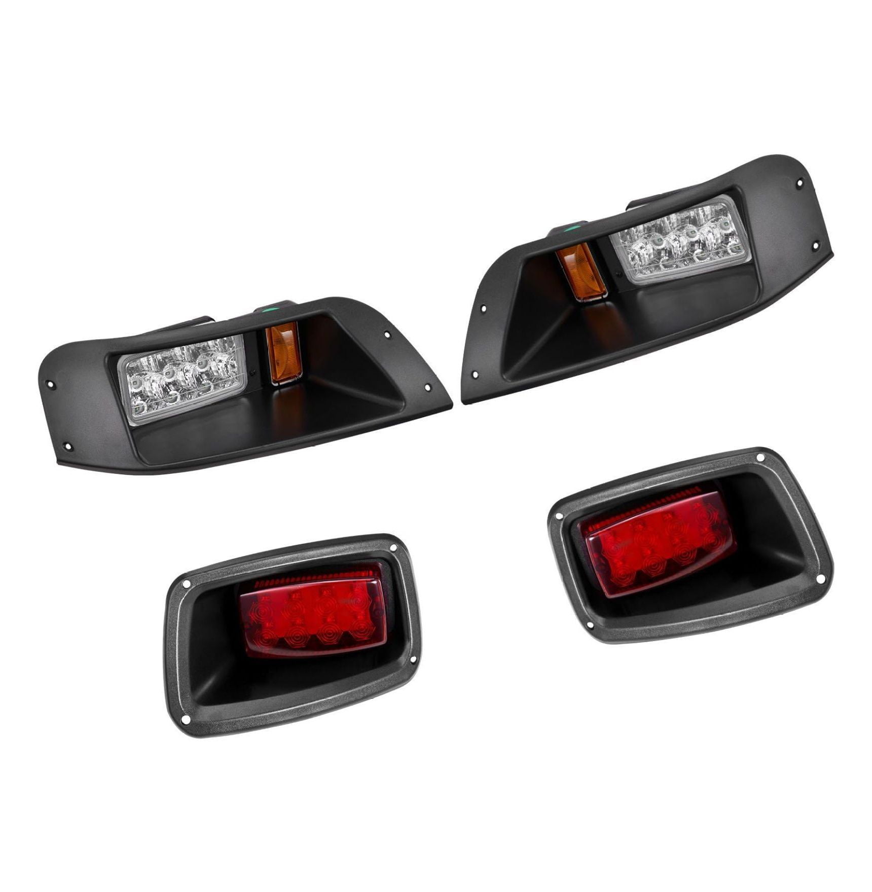 12V Golf Cart LED Light Kit for Club Car DS 1993-Up - Headlights ...