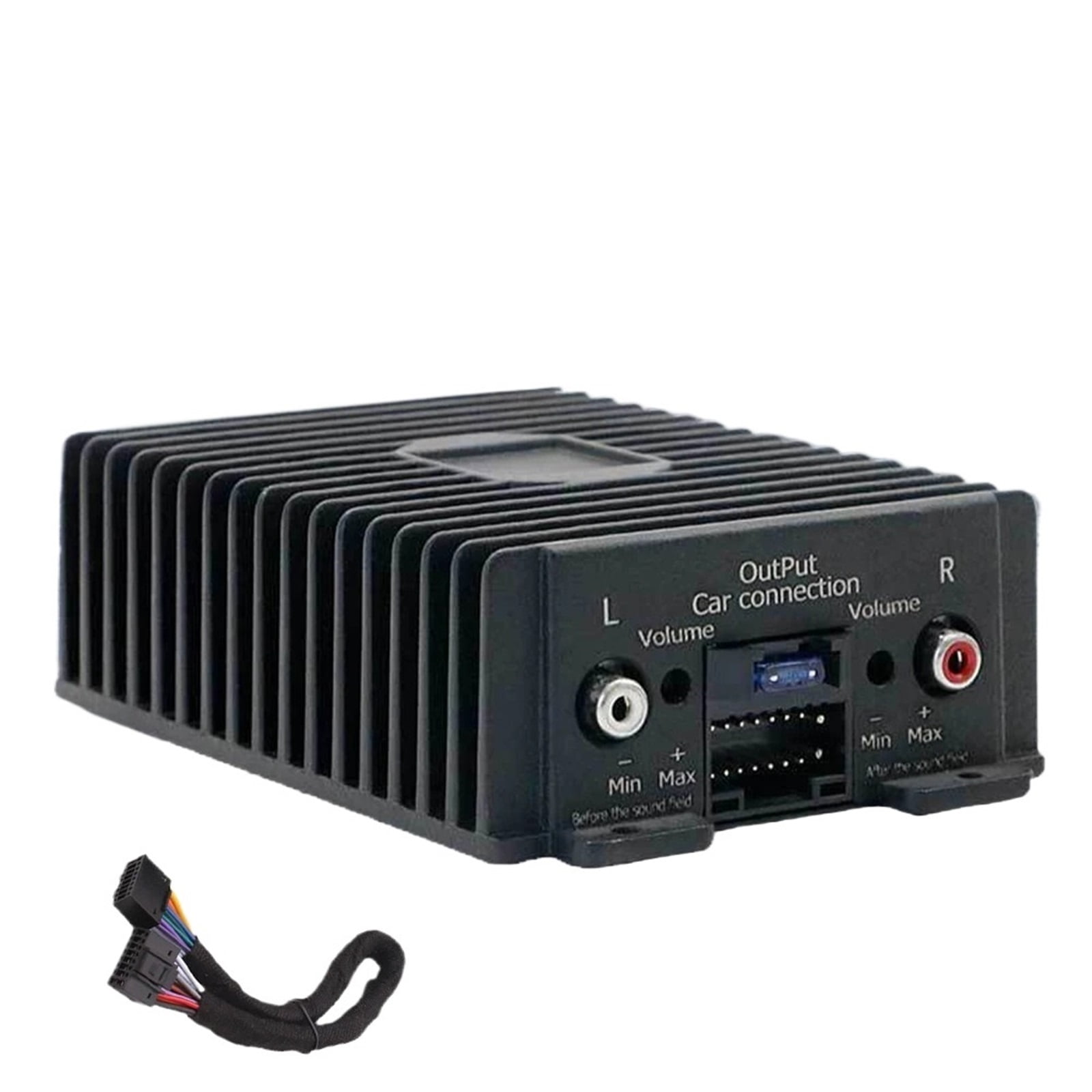 12V HIFI Professional DSP Amplifier RY-125AB Audio Stereo 4*80W High ...