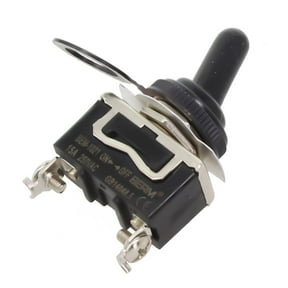 12V DC 30A 3-Pin SPST LED On/Off Rocker Switch - GREEN - Walmart.com