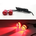 12V Highlight flashing Motorcycle LED Tail Brake Light w/bracket ...