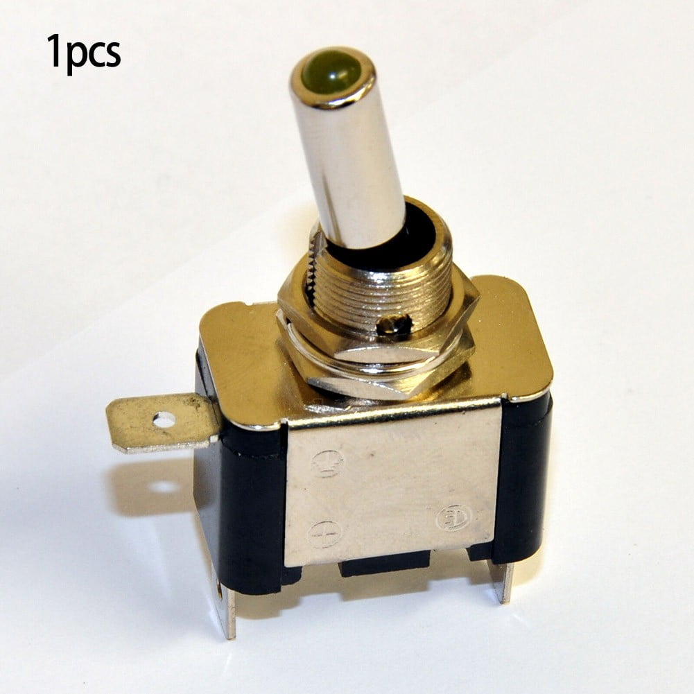 12V ILLUMINATED LED ON/OFF DASH SPST FLICK TOGGLE SWITCH CAR BOAT RACE ...