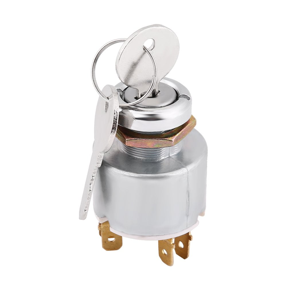 12V Ignition Switch, Universal 12V Engine Start Ignition Switch 3 ...
