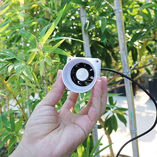 12V Inline Fan - 2 Inch Diameter Mini Duct Fan - 62 CFM Air Circulation ...