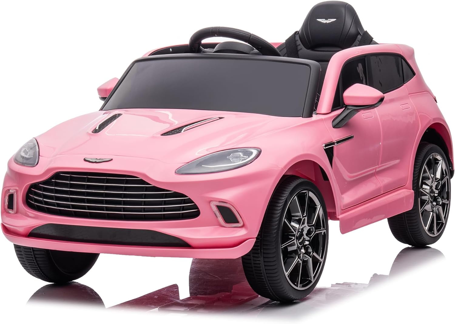 12V, Kid Ride on Car, Aston Martin Kids Car, Dual-Drive 4 Wheels with ...