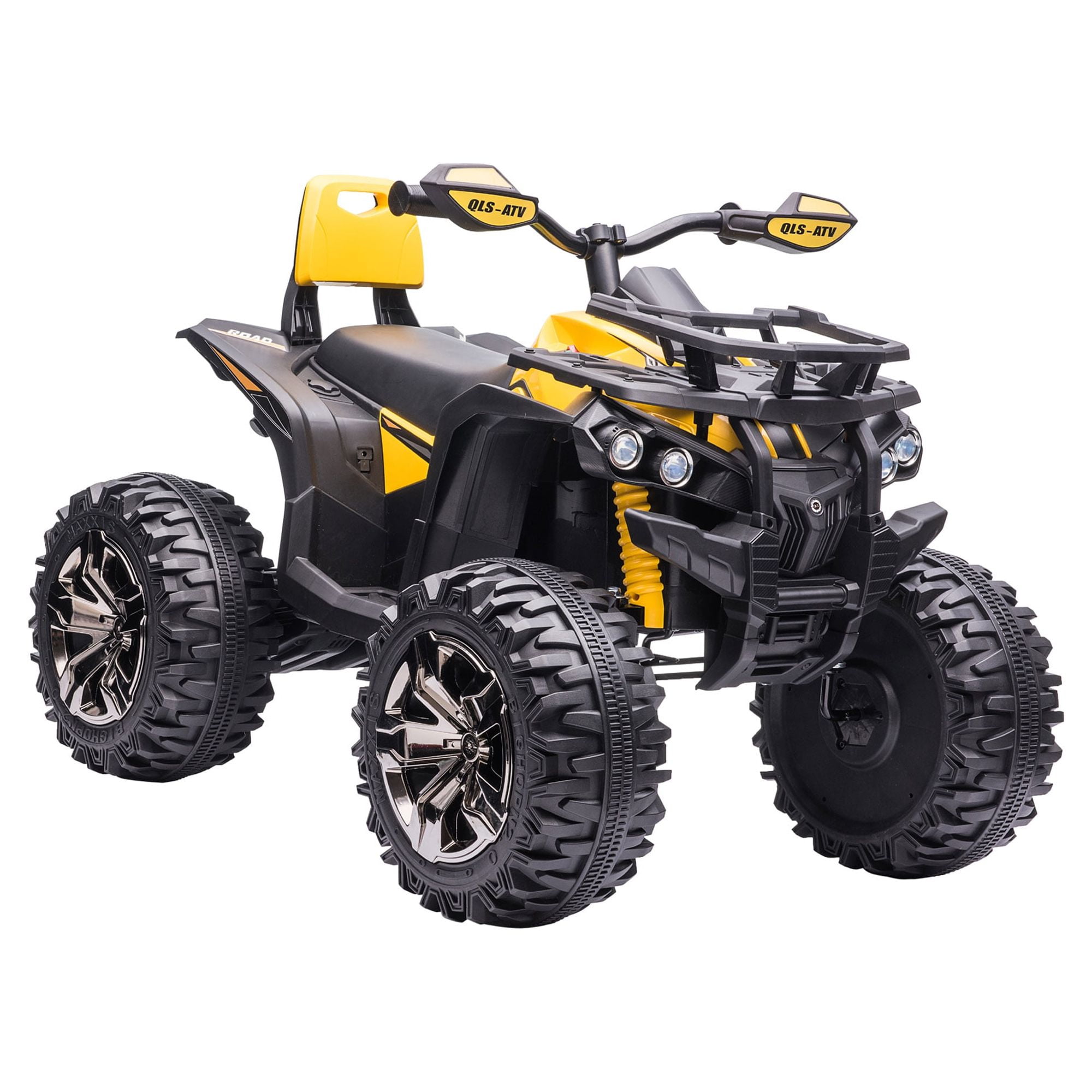12V Kids ATV Ride-on Four-Wheeler Toy Car with Music, Realistic ...