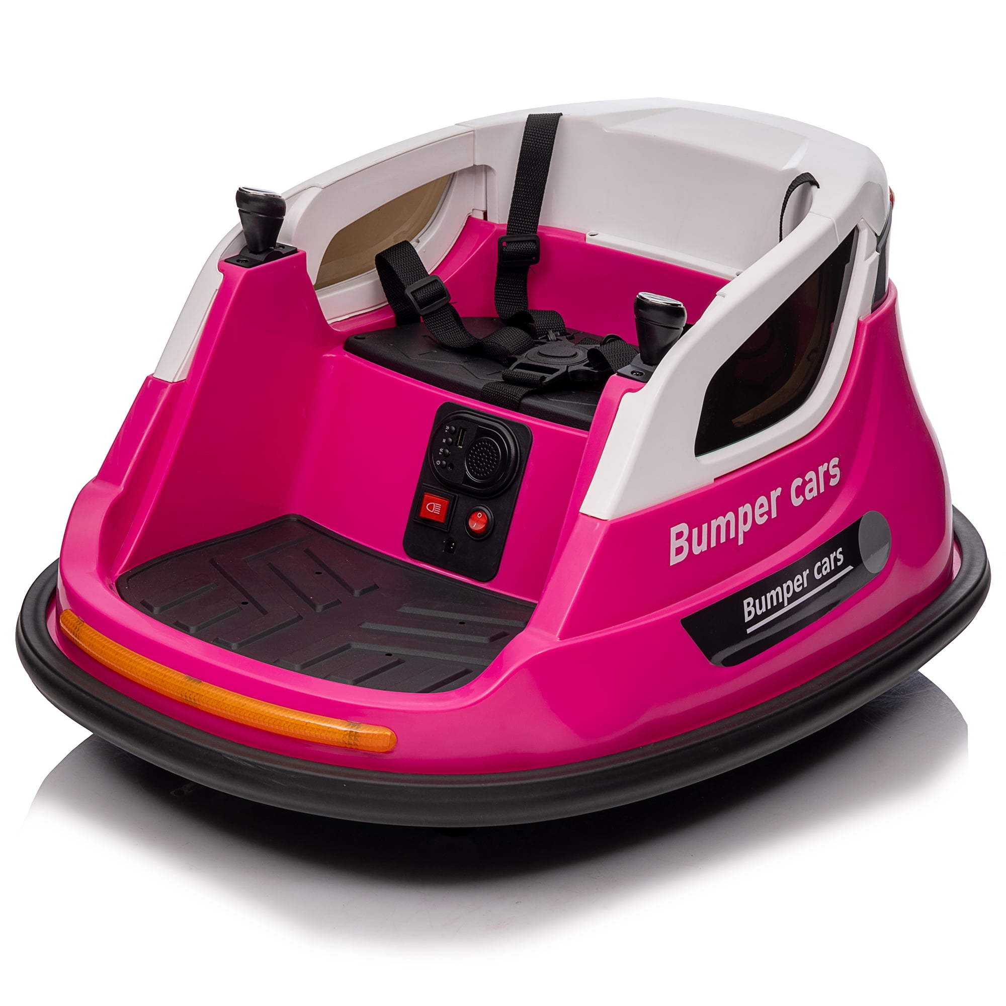 12V Kids Bumper Car with Remote Control, Electric Bumper Car Ride on ...