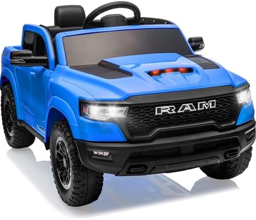 12V Kids Electric Vehicles, Licensed Ram 1500 RHO Kids Ride on Truck ...