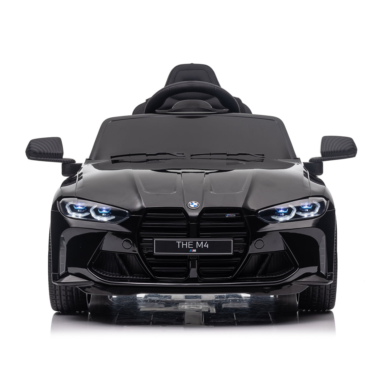 12V Kids Ride on BMW M4 Toy Car, 2.4G with Parents Remote Control ...