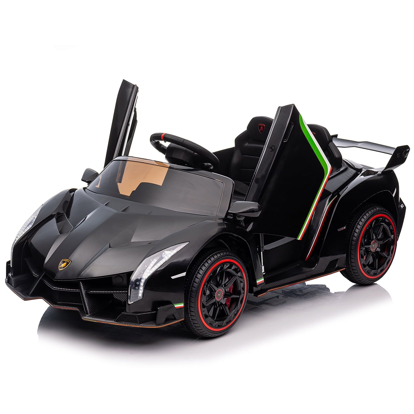 12V Kids Ride On Car Lamborghini Veneno – SUREGO Electric Ride on Toys ...