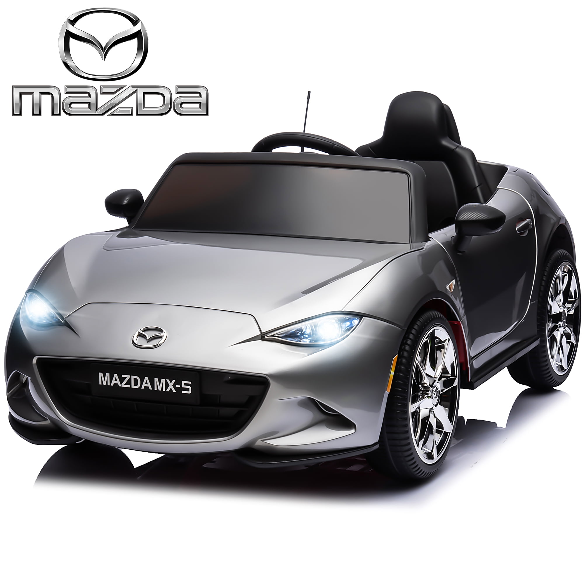 12V Kids Ride on Car with Remote Control, Licensed MAZDA Ride on Toy ...