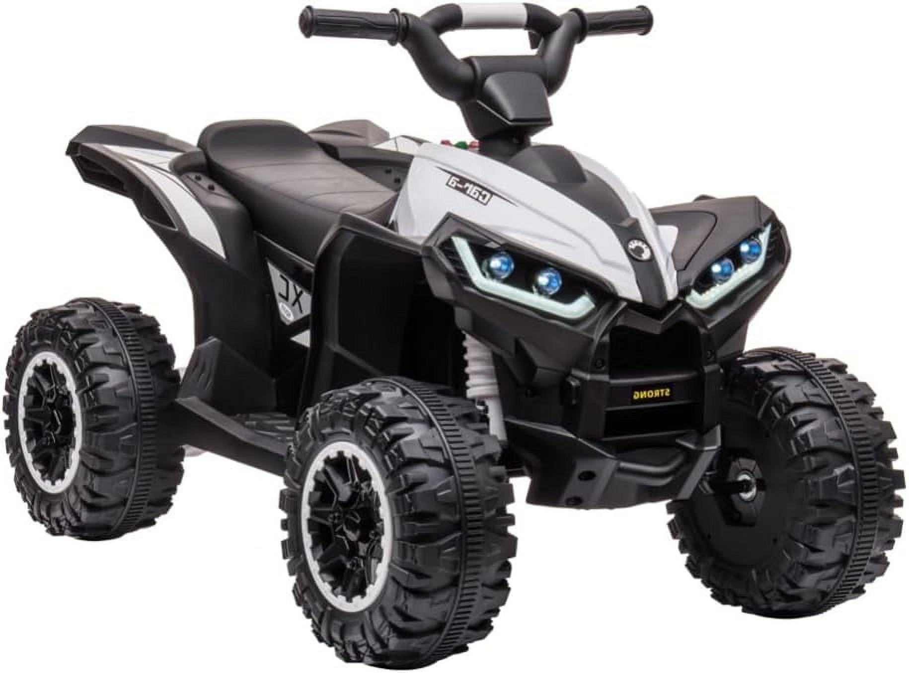 12V Kids Ride On Electric ATV, 4-Wheeler Off-Road 4WD Car Toy with 2 ...