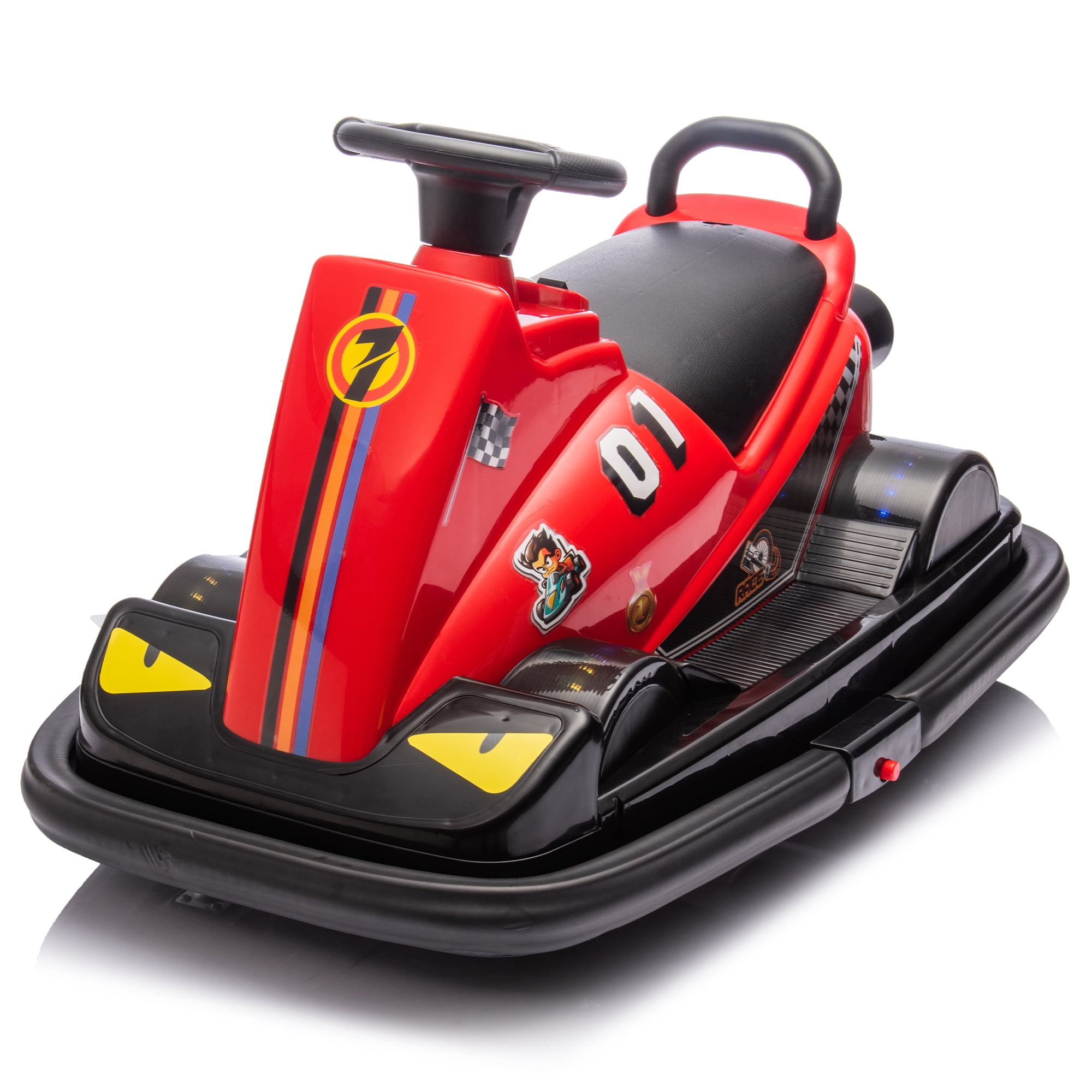 12V Kids Ride On Motor Bumper Car,integrating system,Rotate 360 degrees ...