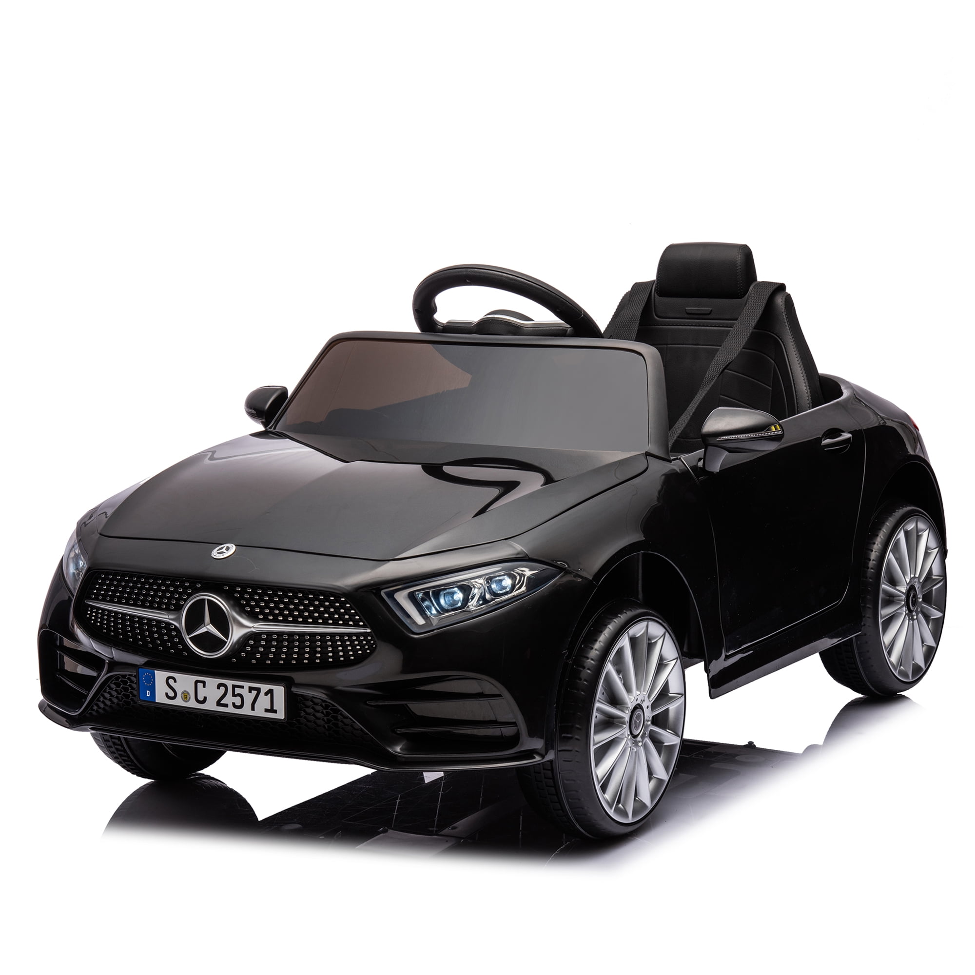 12V Kids Ride On Car w/ Parents Remote Control,Licensed Mercedes-Benz ...