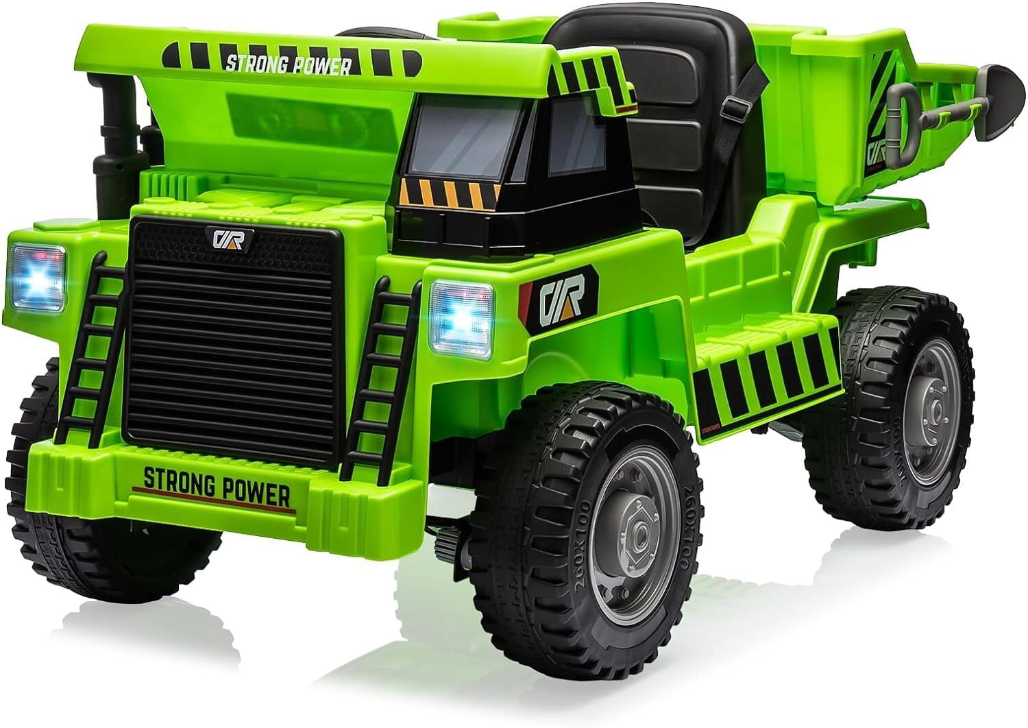 12V Kids Ride-On Dump Truck, Ride On Construction Vehicles 4 Wheelers ...