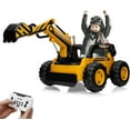 Joyspirit 12V Kids Ride-On Excavator Digger Truck, Remote Control ...
