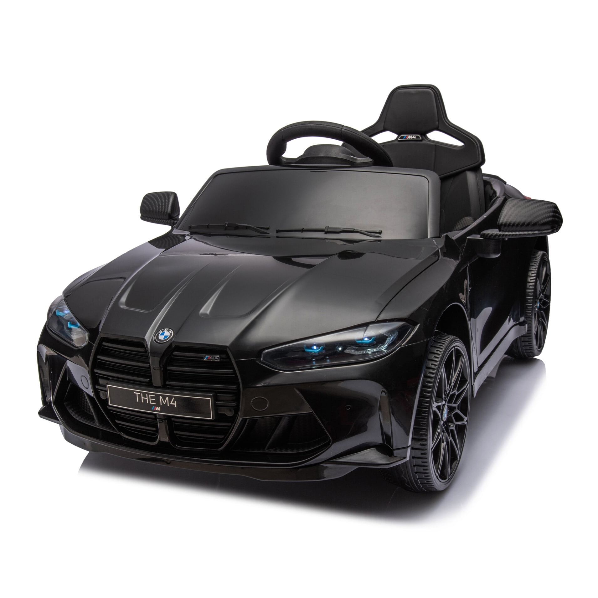 12V Kids Ride On Toy Car with Parent Remote Control, Licensed BMW M4 ...