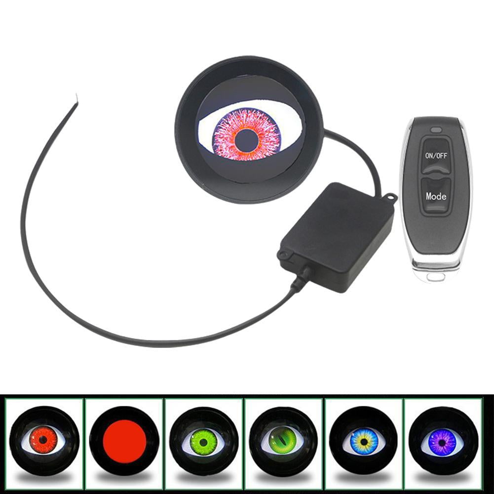 12V LED 6-Colors Devil Eyes Car Light WiFi Control Headlight J2Q6 ...