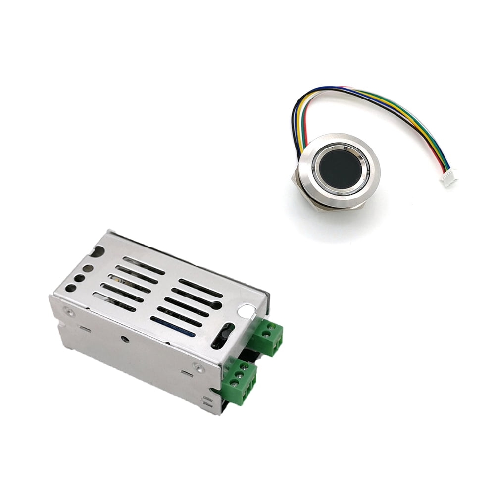 12V LED Fingerprint Control Module Switch Start & Lock For Car Door ...