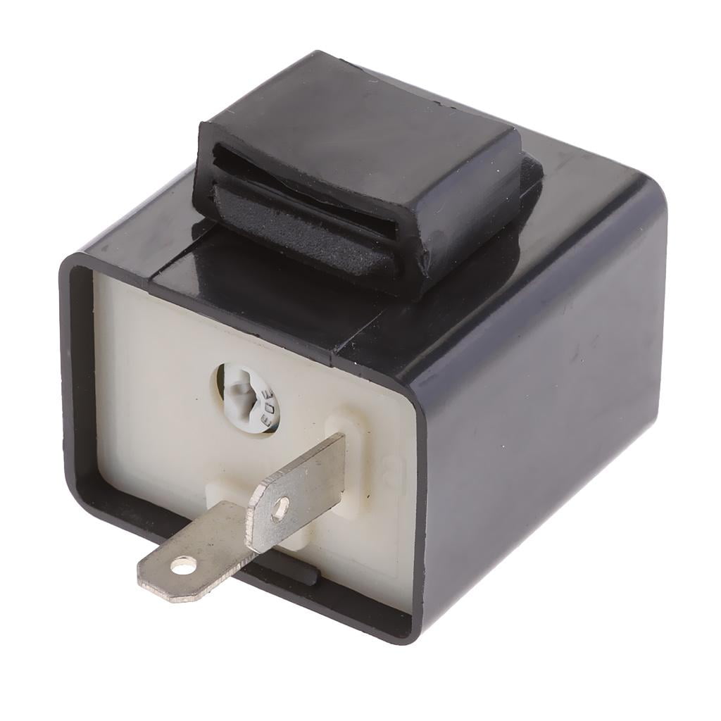12V LED Flasher Relay With 2-Pin Standard Waterproof Adjustable ...
