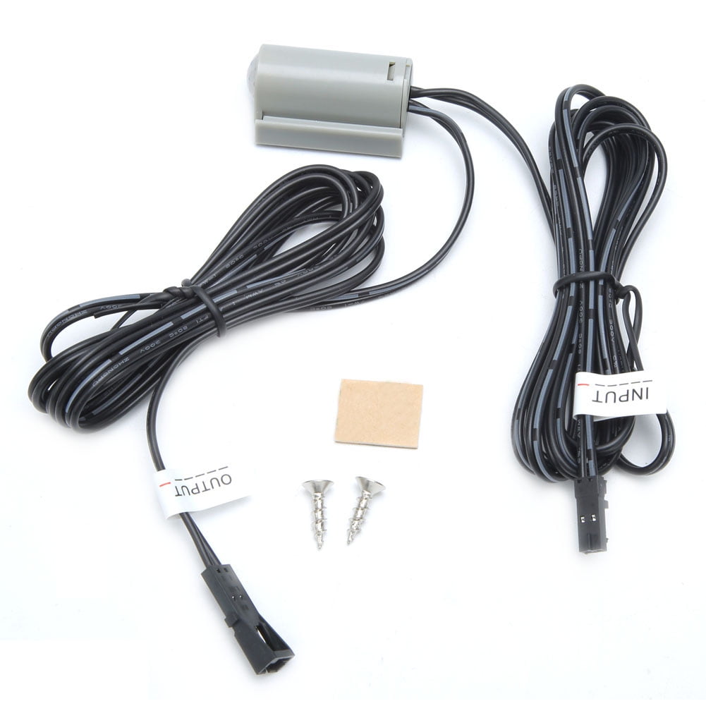 12V LED Infrared Motion Sensor Switch, Open Install for Wardrobes ...