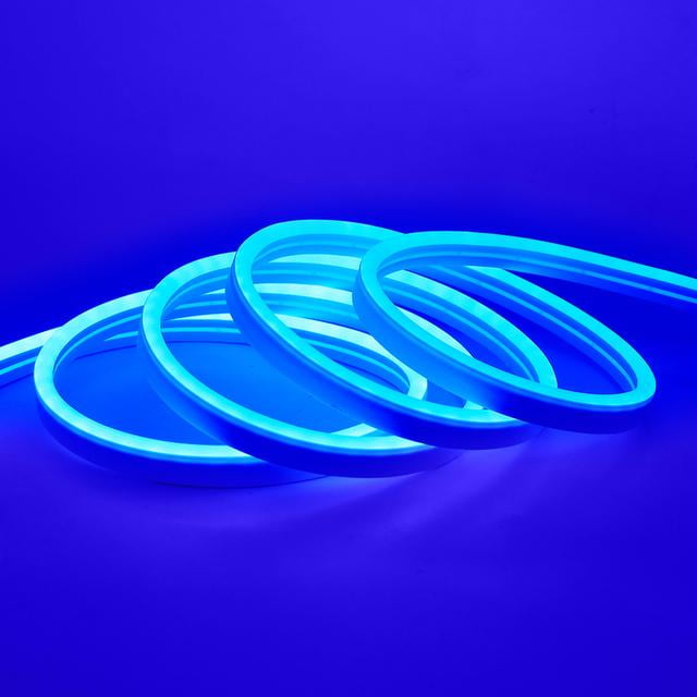 12V LED Neon Strip 16.4ft / 5M Neon Sign Flexible Light 6X12mm 120LED/m ...