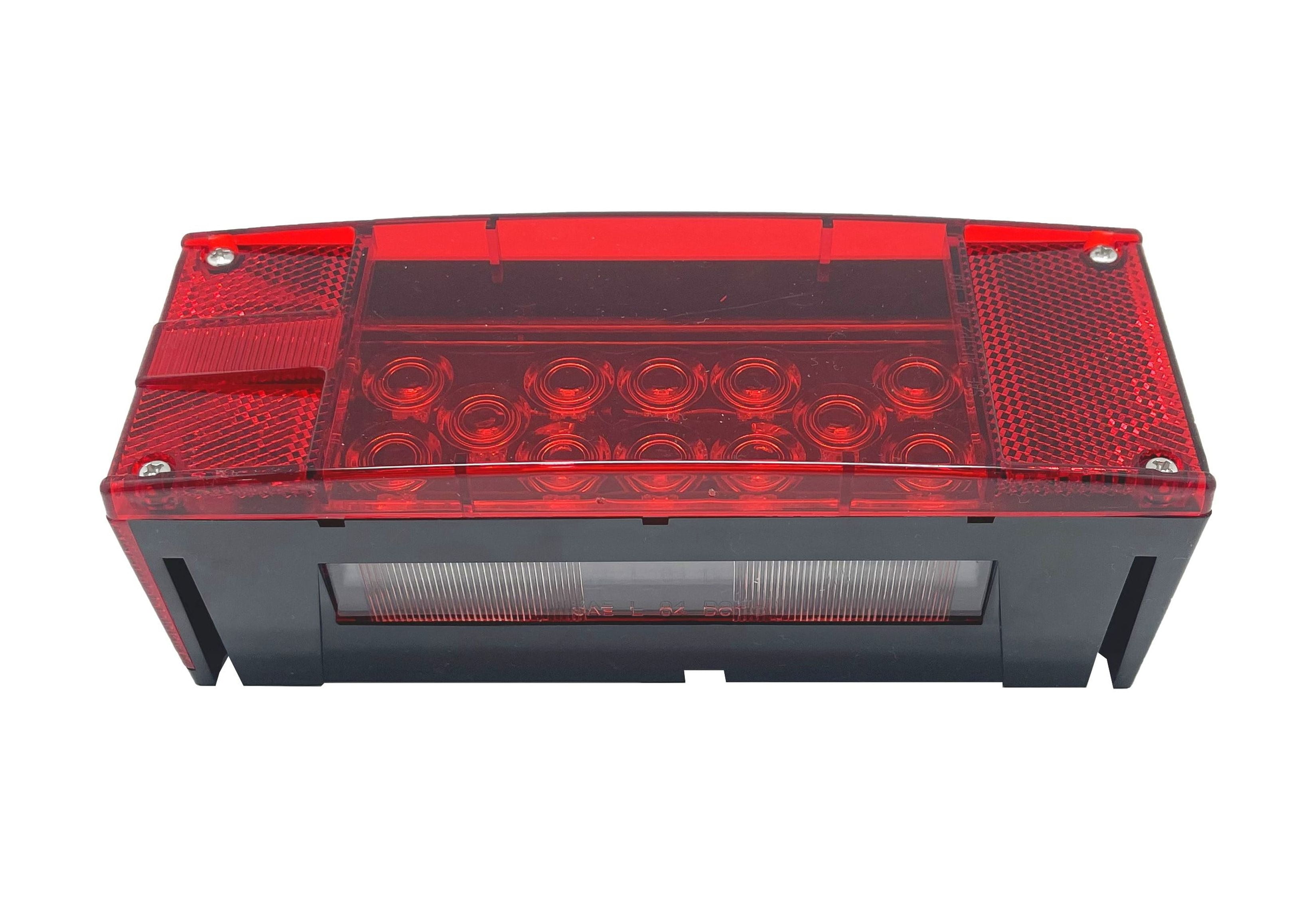 12V LED Rectangle Submersible Trailer Tail Light Replacement Left ...