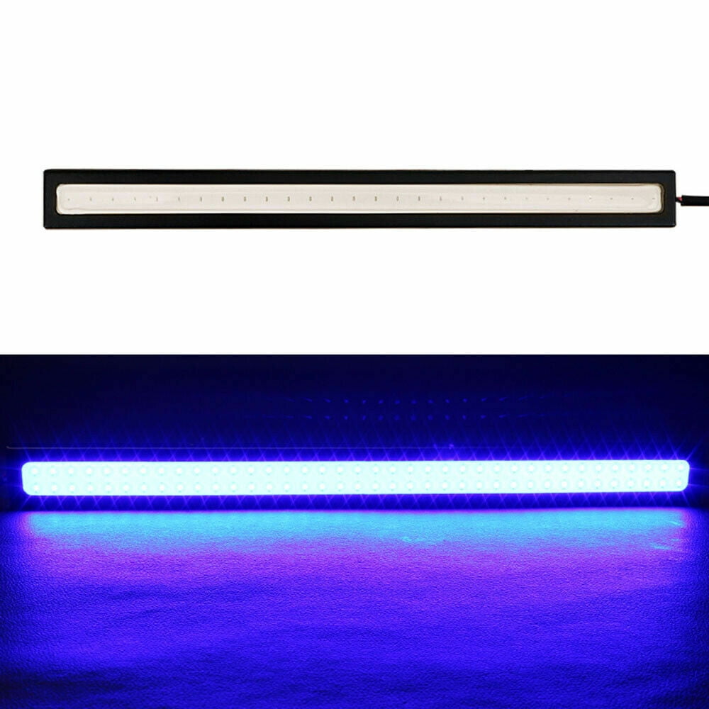 12V LED STRIP DRL DAYTIME RUNNING LIGHTS FOG COB CAR LAMP DRIVING US ...