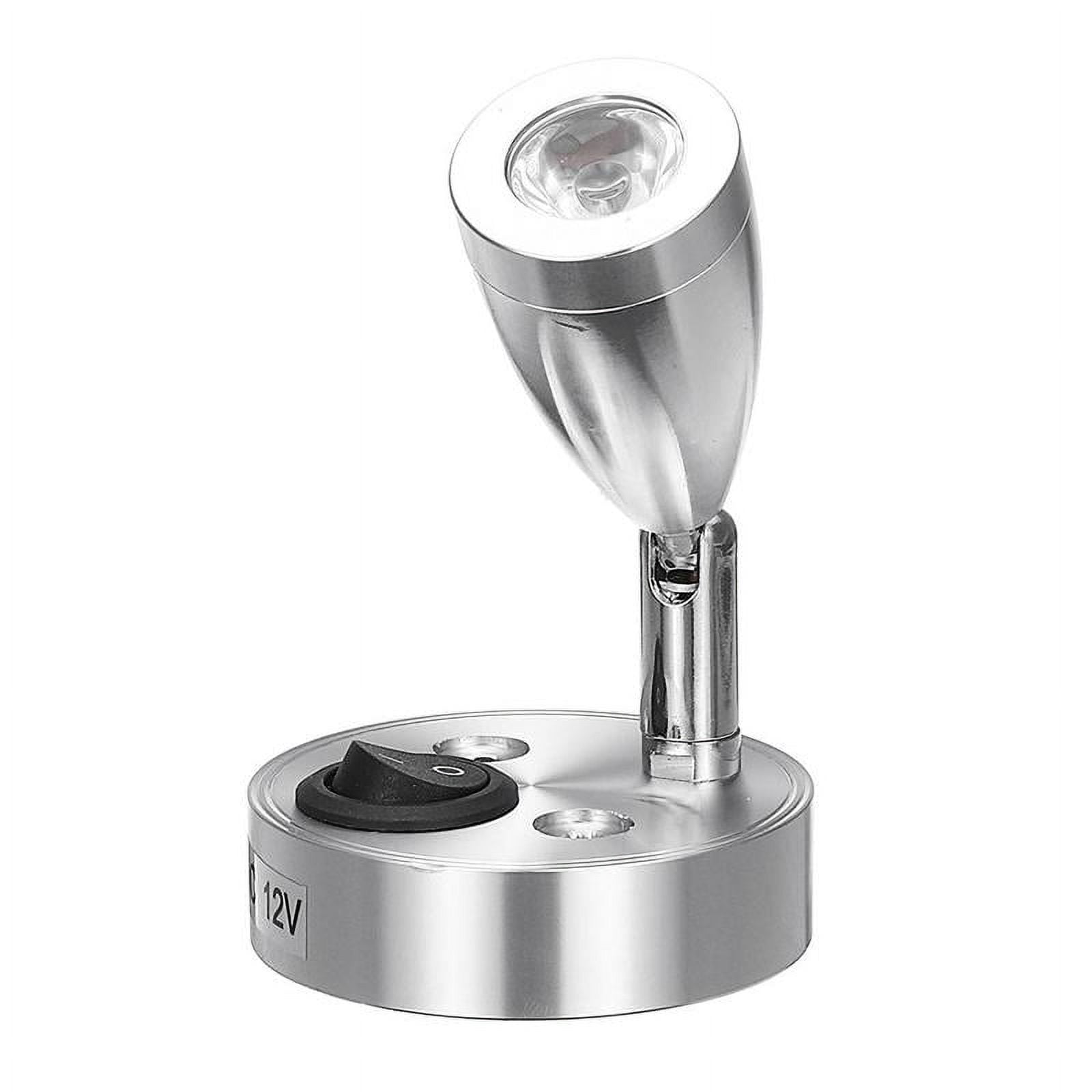 12V LED Spot Reading Light Switch Camper Van Caravan For Boat Motorhome ...