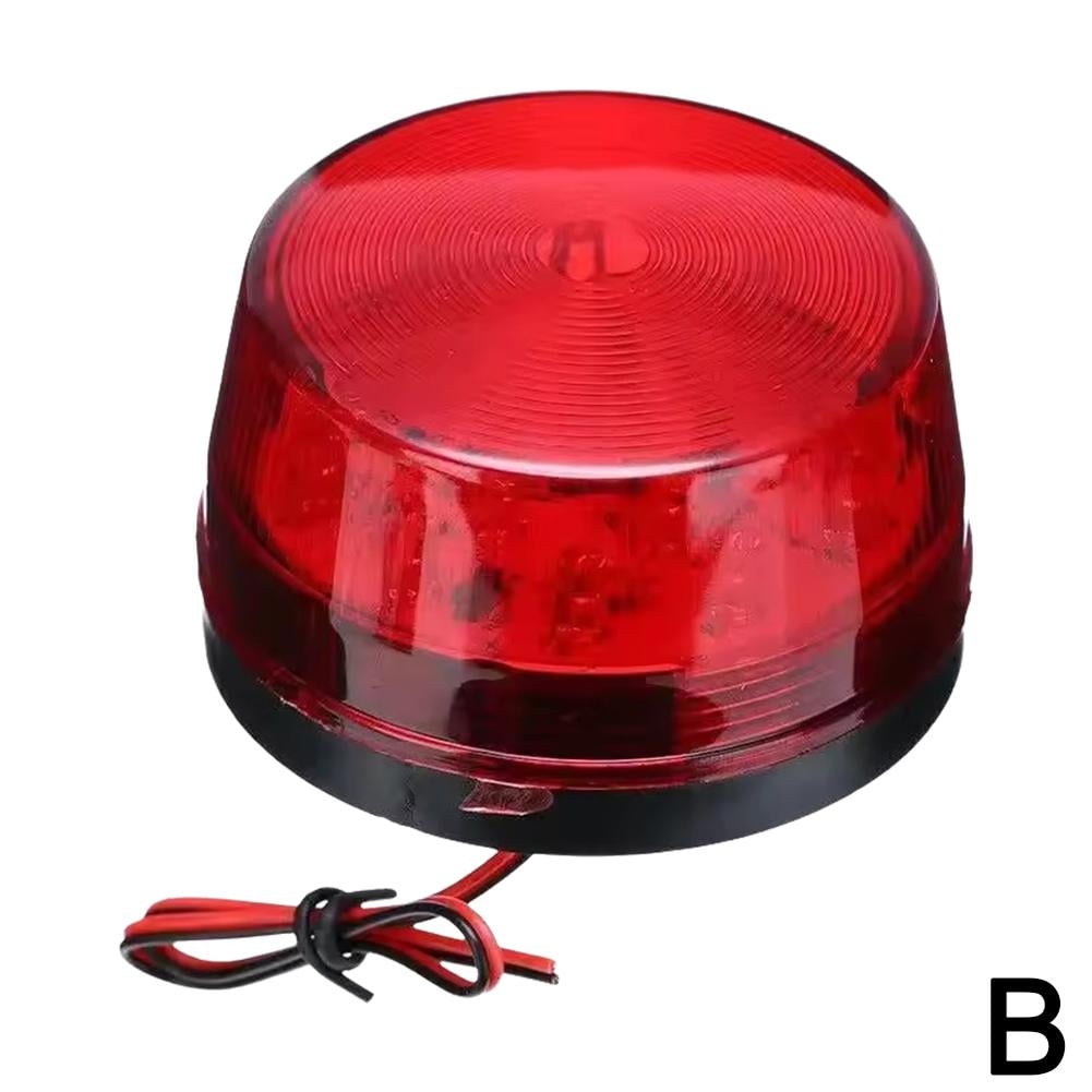 12V LED Strobe Light Emergency Rotating Traffice Indication Red Warning ...