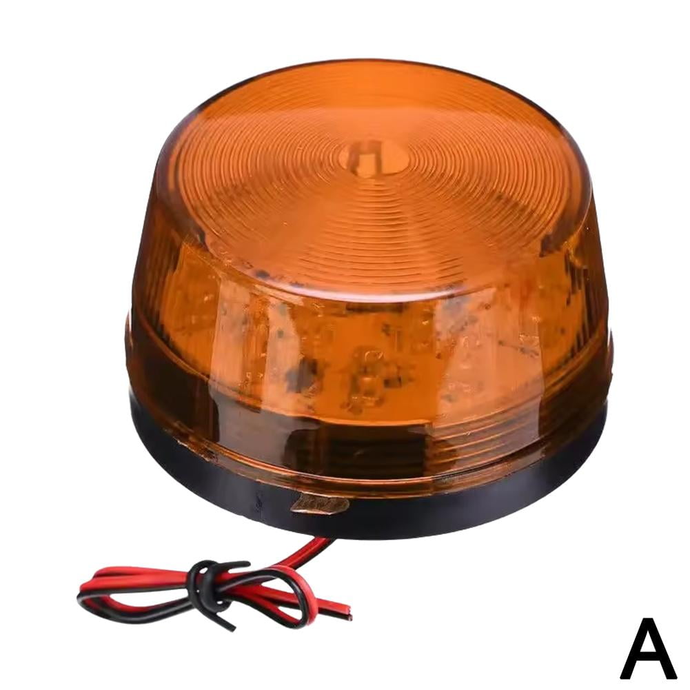 12V LED Strobe Light Emergency Rotating Traffice Indication Red Warning ...