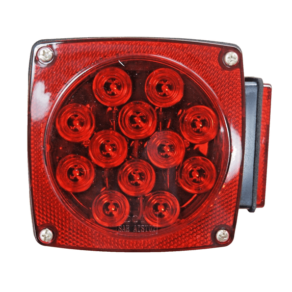 12V LED Submersible Trailer Tail Light Replacement Right Curb Side DOT ...