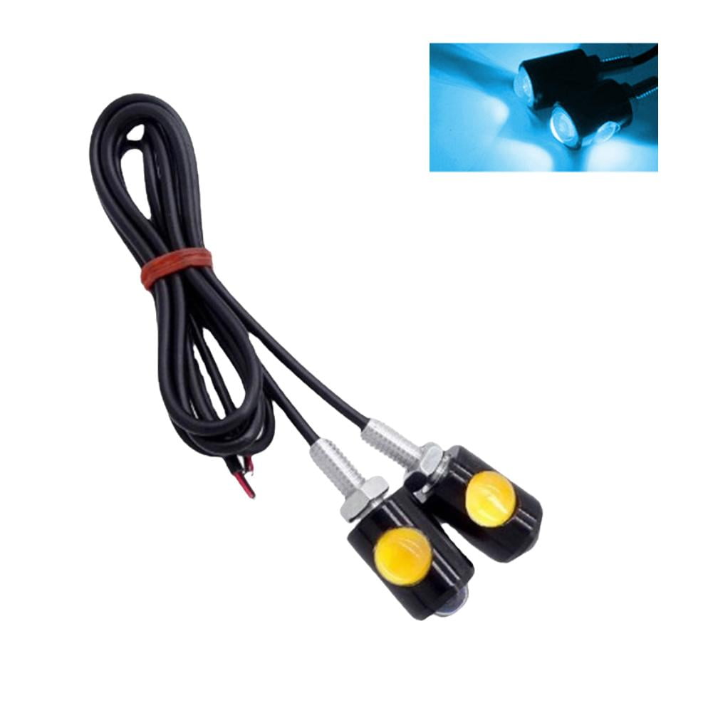 12V LED rcycle rbike Daytime Rning Light Eagle Eye Indicator Tail B5X0 ...