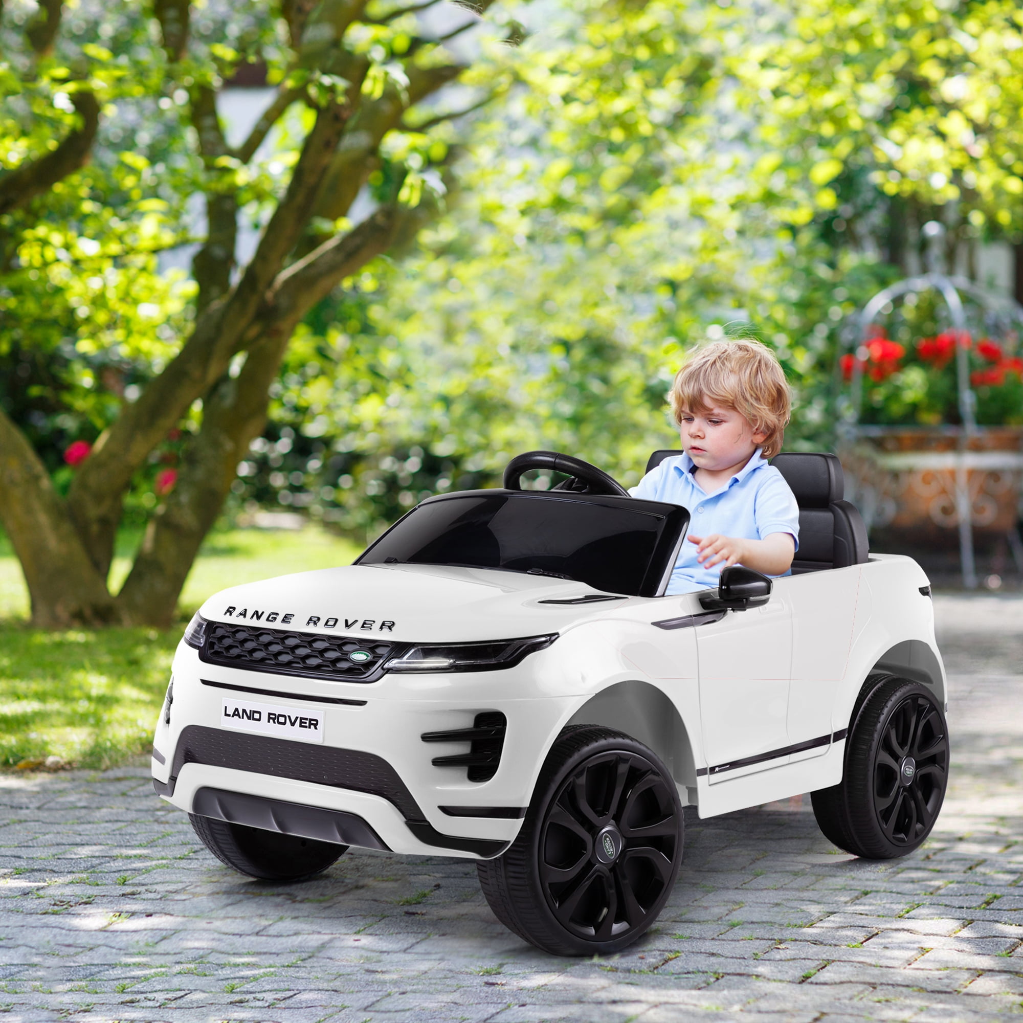 Land Rover Licensed 12V Electric Children's Drivable Motorized Ride on ...