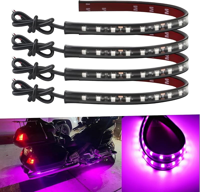 12V Led Light Strip 32CM Waterproof LEDs Light Strips for Cars ...