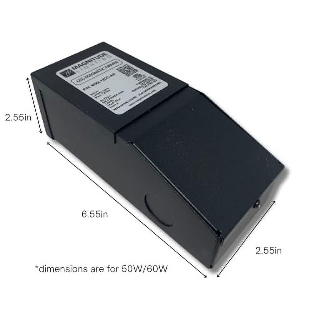 12V Magnitude Magnetic Dimmable LED Driver Transformer Hardwired Under ...