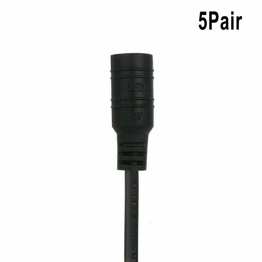 12V Male Female Dc Power Socket Plug Wire Connector Cable Led Cctv ...