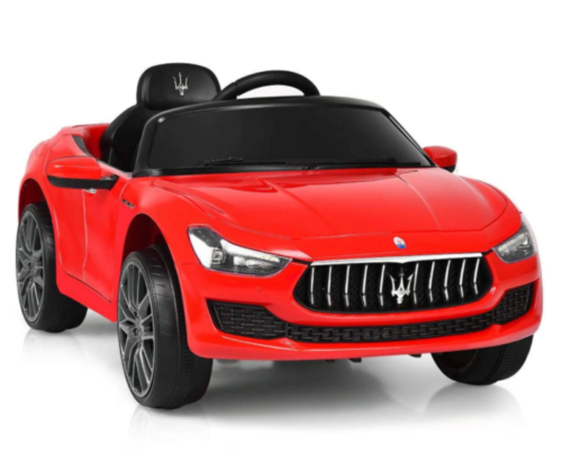 12V Maserati Ghibli Kids Ride-On Car in Red - Distressed Packaging ...