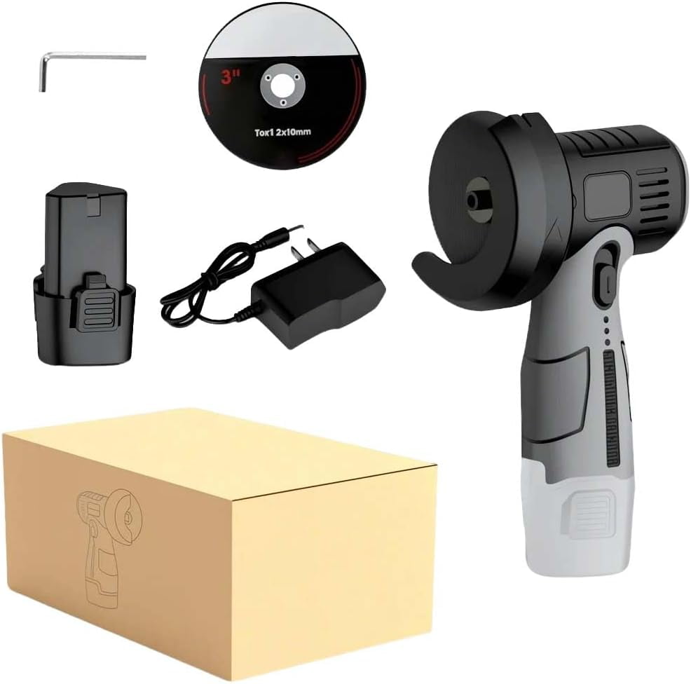 12V Mini Angle Grinder with Cutting Disc, 15,000 RPM Mini Circular Saw ...