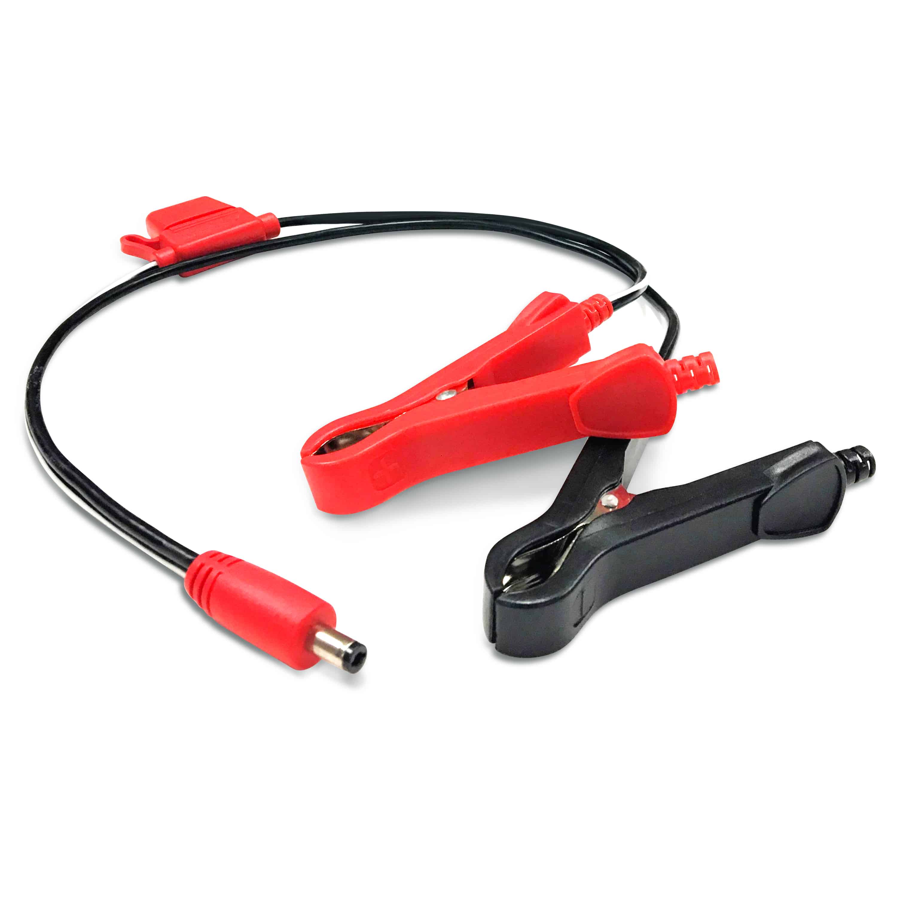 12V Mini Clamps, 20A Replaceable Fuse, Fits 5Mm Barrel Jack Output ...