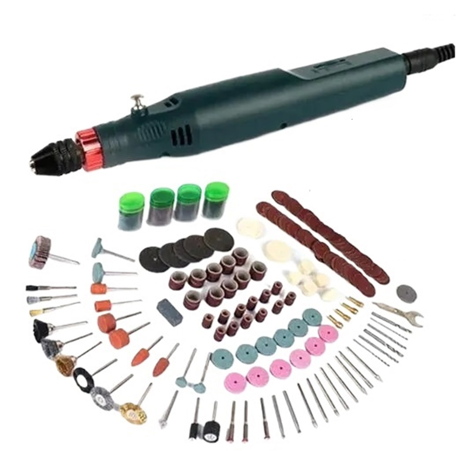 12V Mini Electric Drill Stepless Speed Handheld Rotary Tool Set ...