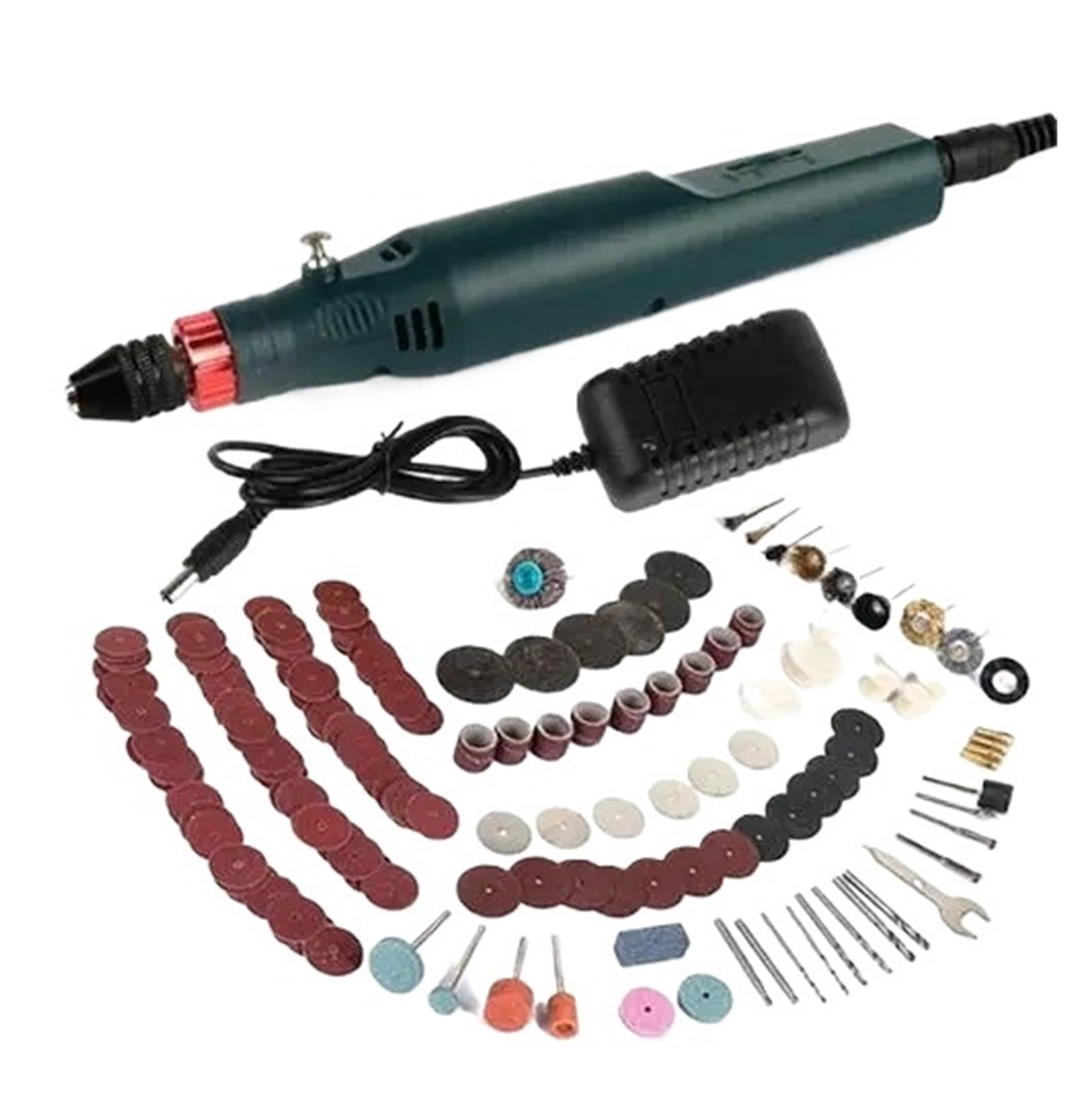 12V Mini Electric Drill Stepless Speed Handheld Rotary Tool Set ...