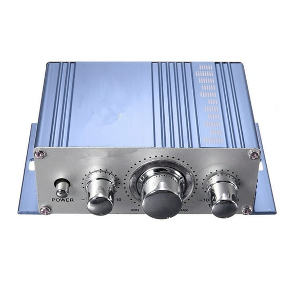 12V Mini Hi-Fi Stereo Amplifier Audio MP3 Auto Car 2 Channel Stereo DVD ...