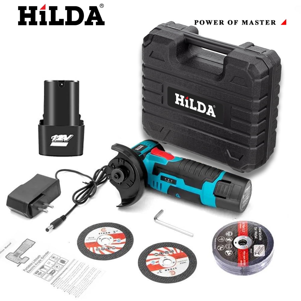 12V Miniature Rechargeable Mini Angle Grinder with Battery Cutting ...