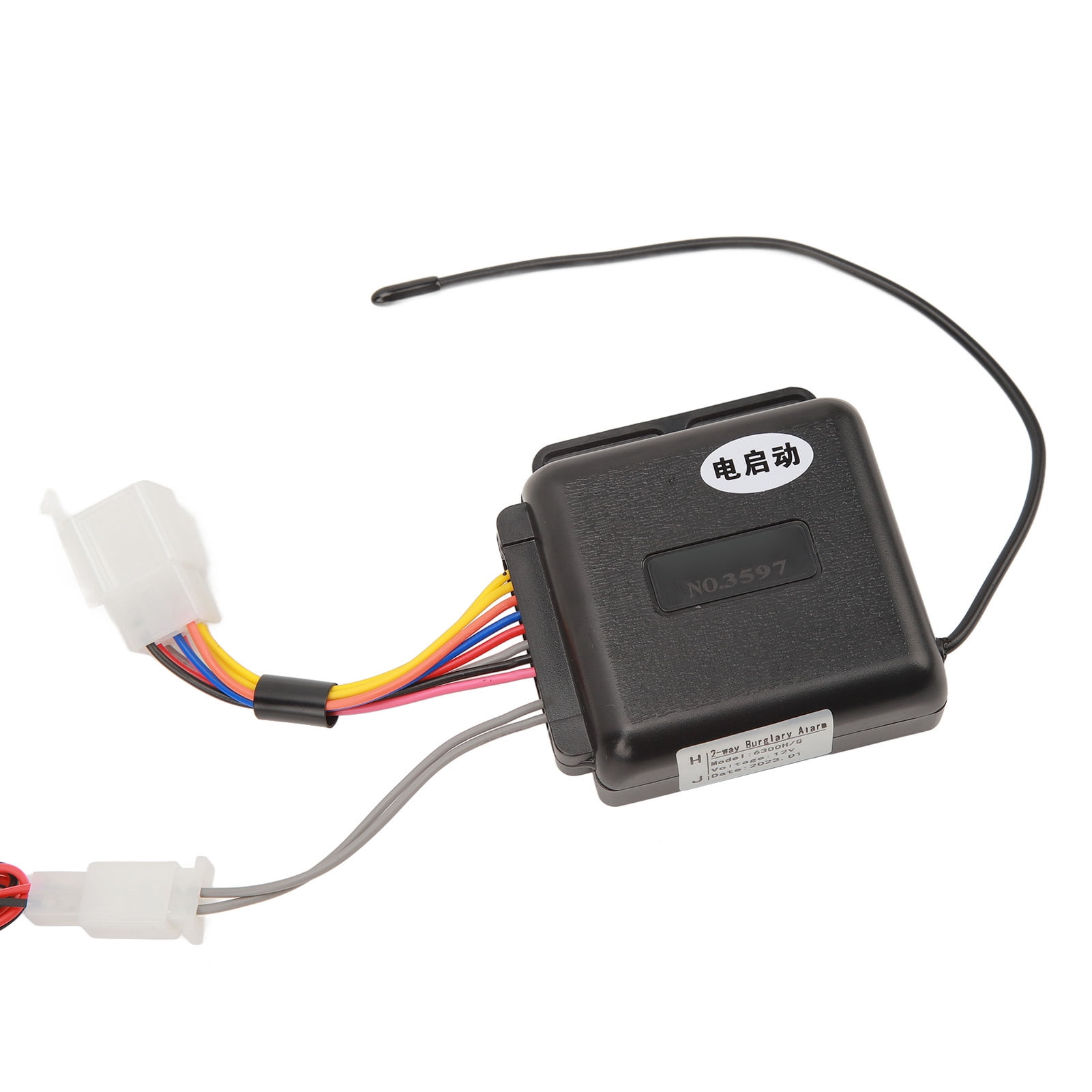 12V Motorcycle 2 Way Alarm System 125dB Super Loud High Sensitivity ...