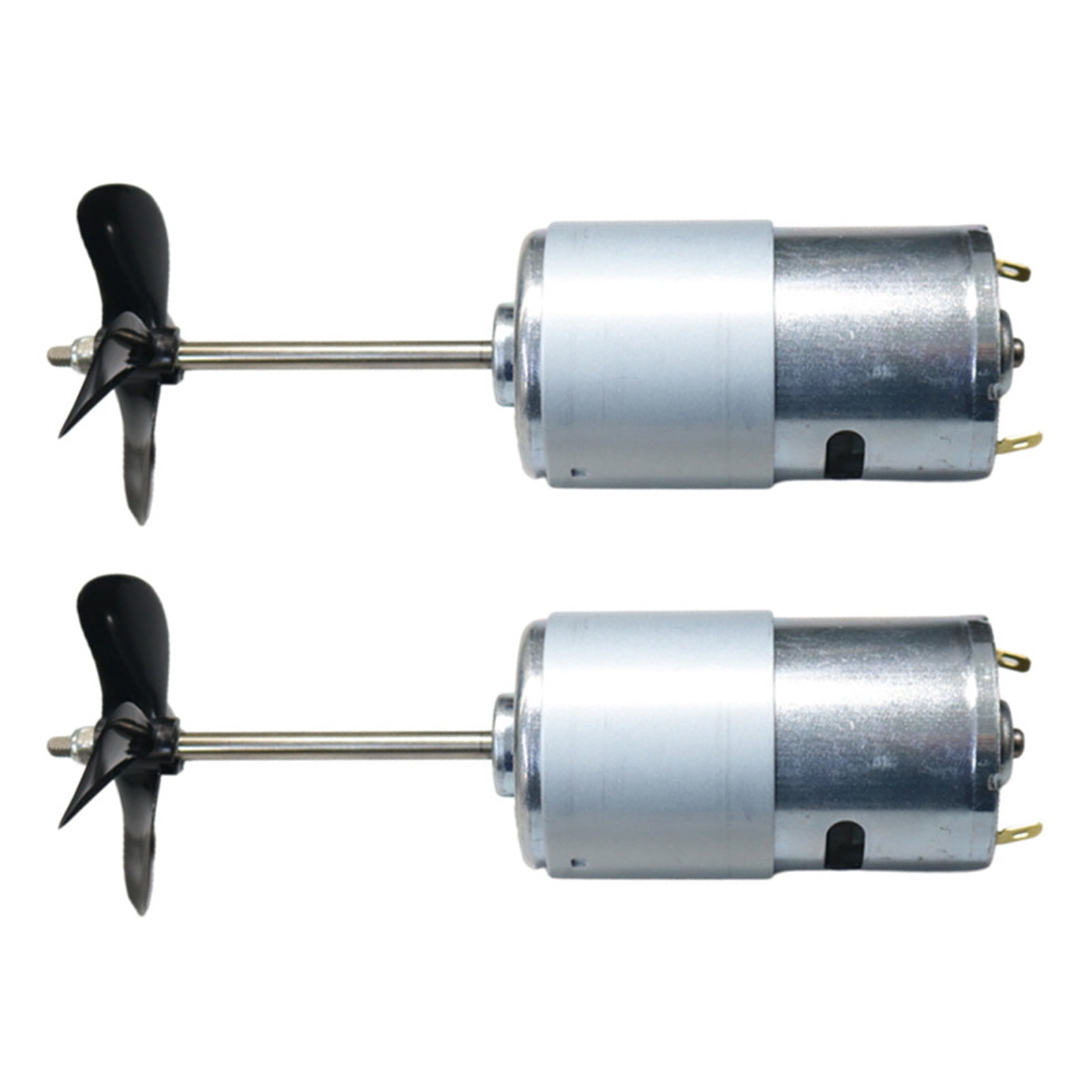 12V Motors with Double 60mm Forward and Reverse Propellers for Flexible ...