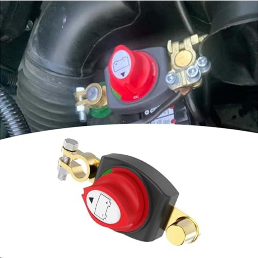 12V ON-OFF Car Battery Isolator Switch Waterproof Power Cut Off Master ...