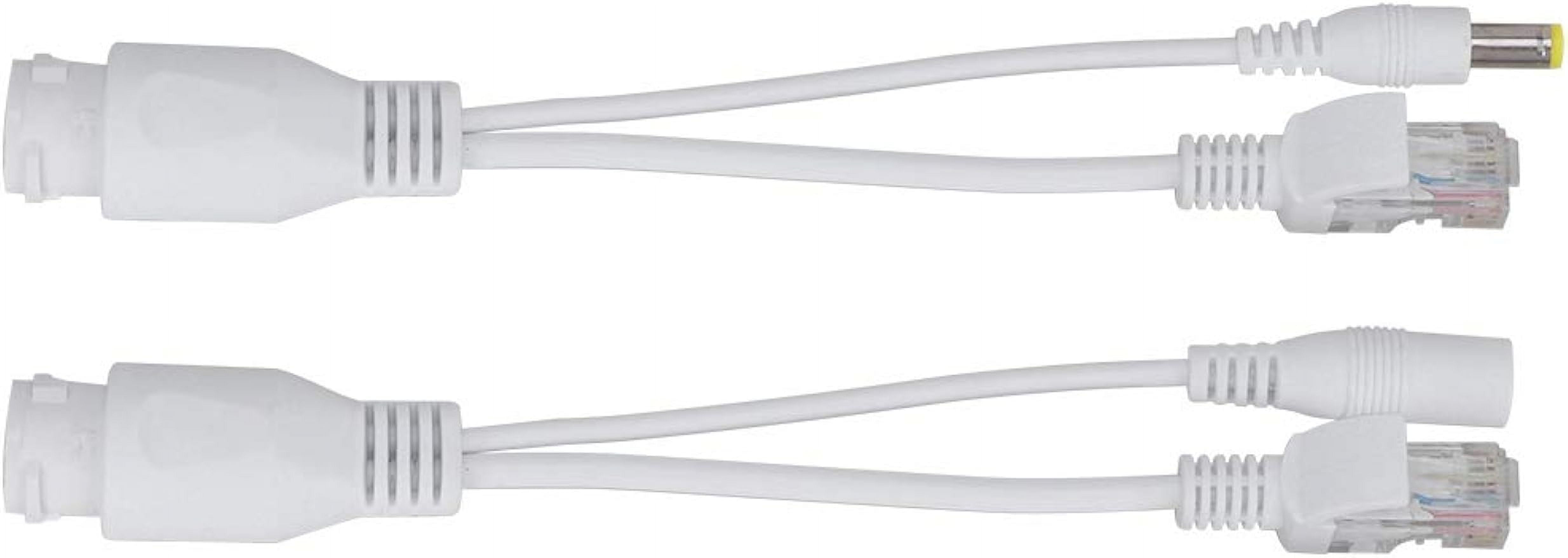 12V PoE Compatibility Adapter Power Over Ethernet Passive POE Splitter ...